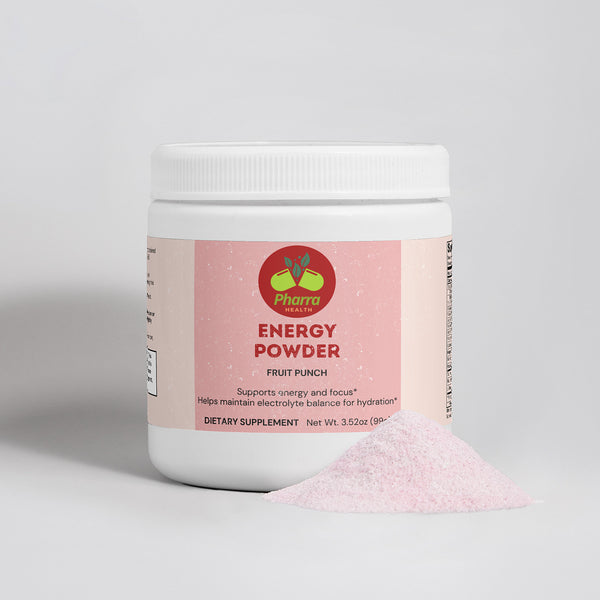 Energy Powder (Fruit Punch) – Pharra Beauty